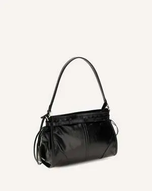 Prada Small Bonnie Handbag In Leather