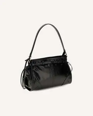 Prada Small Bonnie Handbag In Leather