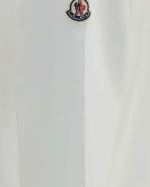 Moncler Cotton Blend Cropped Hoodie