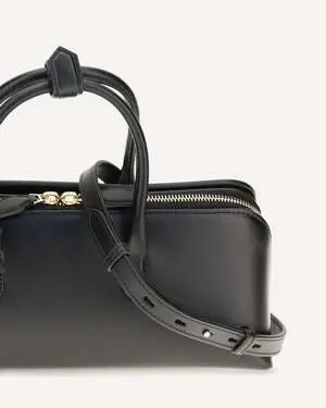 Alaïa Small Delta Nubuck Handbag