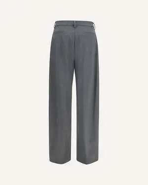 THE LATEST Straight-leg Wool-blend Pants