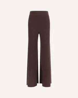Loro Piana Camino Cashmere And Silk Wide-leg Pants