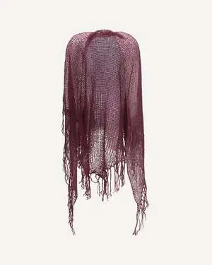 MIRROR IN THE SKY Nimbus Triangular Scarf - Purple
