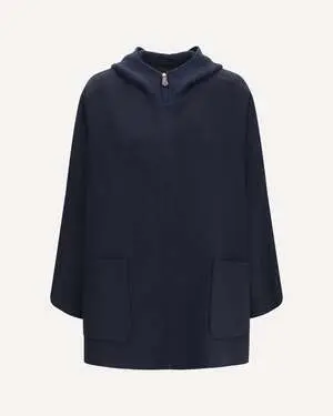 Loro Piana Farrel Cashmere Cape - Blue