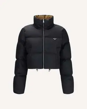 Prada Short Re-nylon Down Jacket