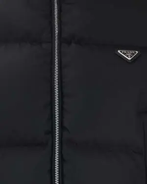 Prada Short Re-nylon Down Jacket