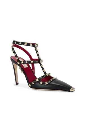 Valentino Garavani Rockstud Ankle Strap Pump