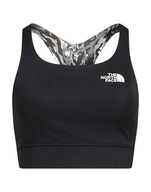 The North Face Top Size Polyester, Elastane - Grey