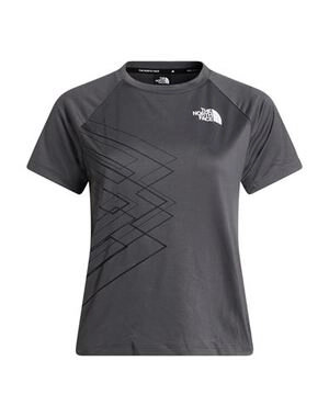 The North Face T-shirt Charcoal Size Polyester - Grey