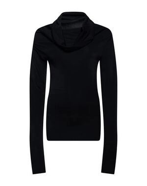 FERRAGAMO Top Size Viscose, Polyamide, Polyurethane - Black