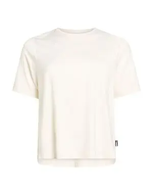 JACK WOLFSKIN T-shirt Ivory Size Polyester, Elastane