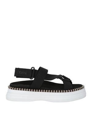 ODISSI Sandals Size Textile Fibers - Black