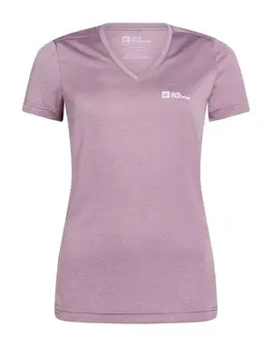 JACK WOLFSKIN Athletic V-neck T-shirt