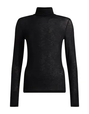 CARACTÈRE Viscose, Polyamide, Cashmere, Elastane Turtleneck Top