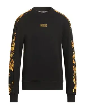 Versace Cotton Sweatshirt With Logo Embellishment