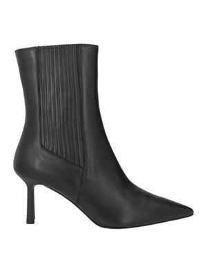 GIORGIO FABIANI Woman Ankle Boots Black Size 9 Leather