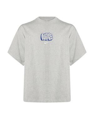 Nike T-shirt Size Cotton - Grey