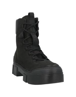 VIC MATIE Two-tone Nubuck Lace-up Ankle Boots