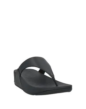 Fitflop Leather Wedge Thong Sandals