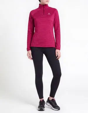 ODLO Performance Multicolored Long Sleeve Half-zip T-shirt