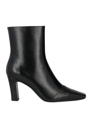 LOLA CRUZ Woman Ankle Boots Black Size 9 Leather