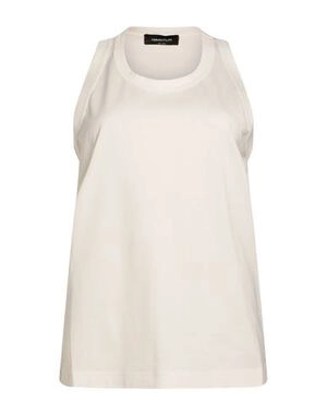 Fabiana Filippi Cotton And Viscose Tank Top - White