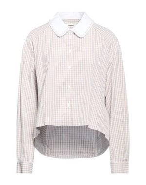 Sandro Shirt Size Cotton - Beige