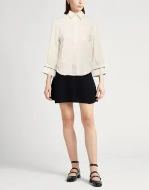 Brunello Cucinelli Linen Shirt With Appliqu
