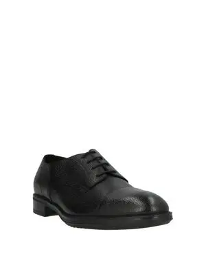 DOUCAL'S Pebbled-leather Derby Shoes