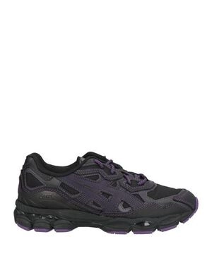 Asics Sneakers Size Leather - Black