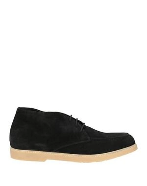 DOUCAL'S Leather Ankle Boots - Black