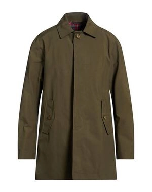 BARACUTA Overcoat & Trench Coat Military Size Cotton, Polyester - Green