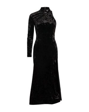Versace Maxi Dress Size Polyester, Elastane - Black