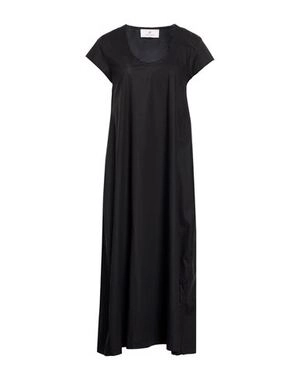 COMPAGNIA ITALIANA Midi Dress Size Cotton - Black