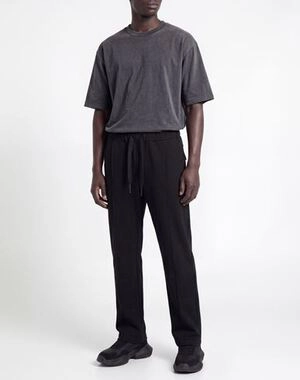 TAKESHY KUROSAWA Pants Size Cotton, Elastane - Black