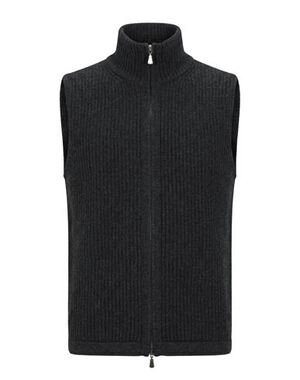 Alpha Studio Wool And Cashmere Ribbed-knit Vest