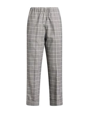 SHIRTAPORTER Pants Size Polyester, Viscose, Elastane - Grey