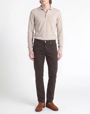 TRAMAROSSA Cotton Blend Moleskin Pants - Brown