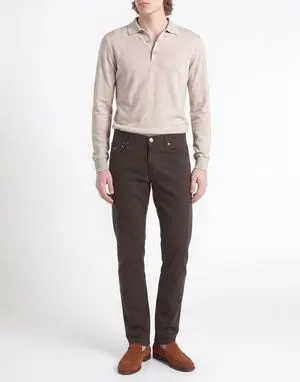 TRAMAROSSA Cotton Blend Moleskin Pants - Brown