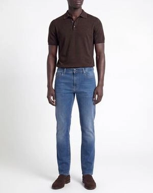 TRAMAROSSA Jeans Size Cotton, Polyester, Elastane