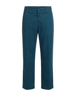 DEPARTMENT 5 Pants Deep Teal Size Cotton, Elastane - Green