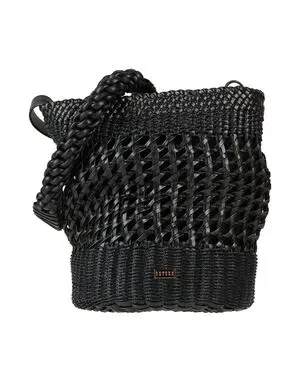 SERENA UZIYEL Woven Leather Bucket Bag