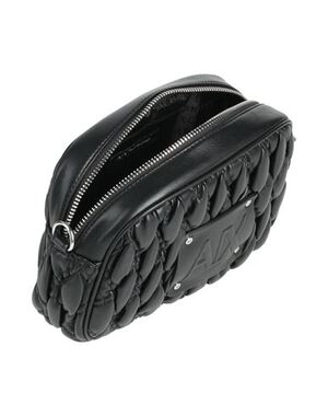 Armani Exchange Quilted Camera Bag - Black