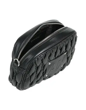 Armani Exchange Quilted Camera Bag - Black