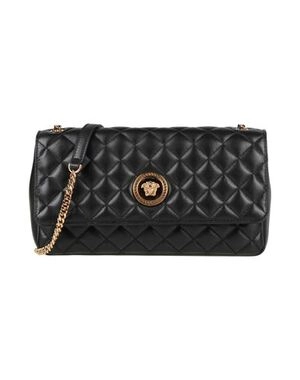 Versace Cross-body Bag Lambskin - Black