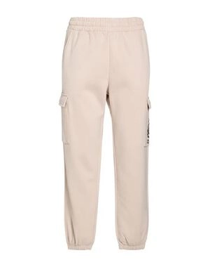 JACK & JONES Pants Size Cotton, Polyester - Beige