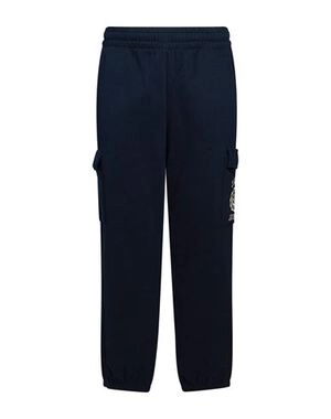 JACK & JONES Pants Size Cotton, Polyester - Midnight Blue