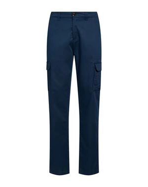 MOORER Pants Size Cotton, Lyocell, Elastane - Navy