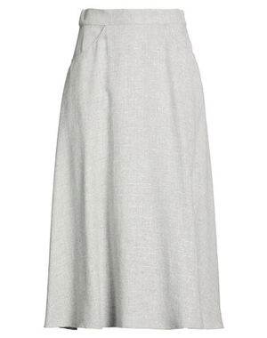 PUROTATTO Flared Midi Skirt