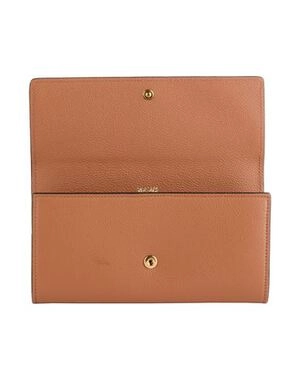 Versace Wallet Tan Leather